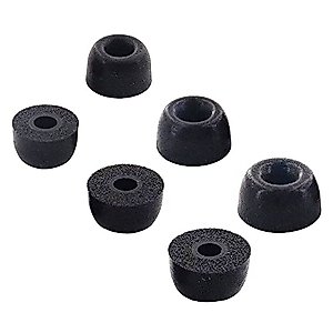 TENNMAK Memory Foam Eartips Replacement for Soundcore by Anker Life A2 / Air 2 / Air 2 Pro & Life P2 / P2 Mini / P3 / P3i & Liberty 4 Wireless Earbuds Earpad Ear Tip