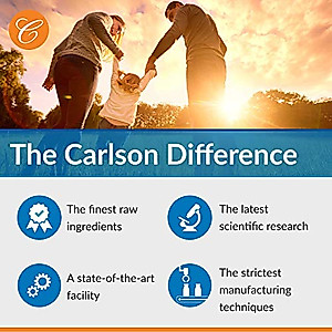 Carlson - Selenium, 200 mcg Yeast-Free, Prostate Health & Immune Support, Antioxidant, 60 Capsules