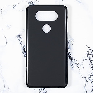 Shantime for LG V20 H990DS Case, Soft TPU Back Cover Shockproof Silicone Bumper Anti-Fingerprints Full-Body Protective Case Cover for LG V20 H990DS (5.70 Inch) (Black)