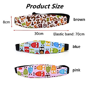 Baby Head Support for Car Seat-Head Band Strap Headrest, Stroller Carseat Sleeping Baby Carseat Head Support for Toddler Kids Children Child Infant Baby Interior Accessories for Car