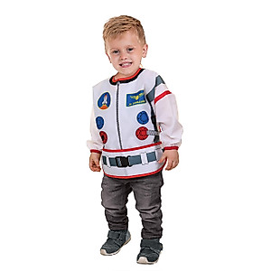 Dreambaby Food & Fun Character Bibs Baby Smocks with Sleeves - Model L560BB - 2 Pack (Astronaut & Doctor)