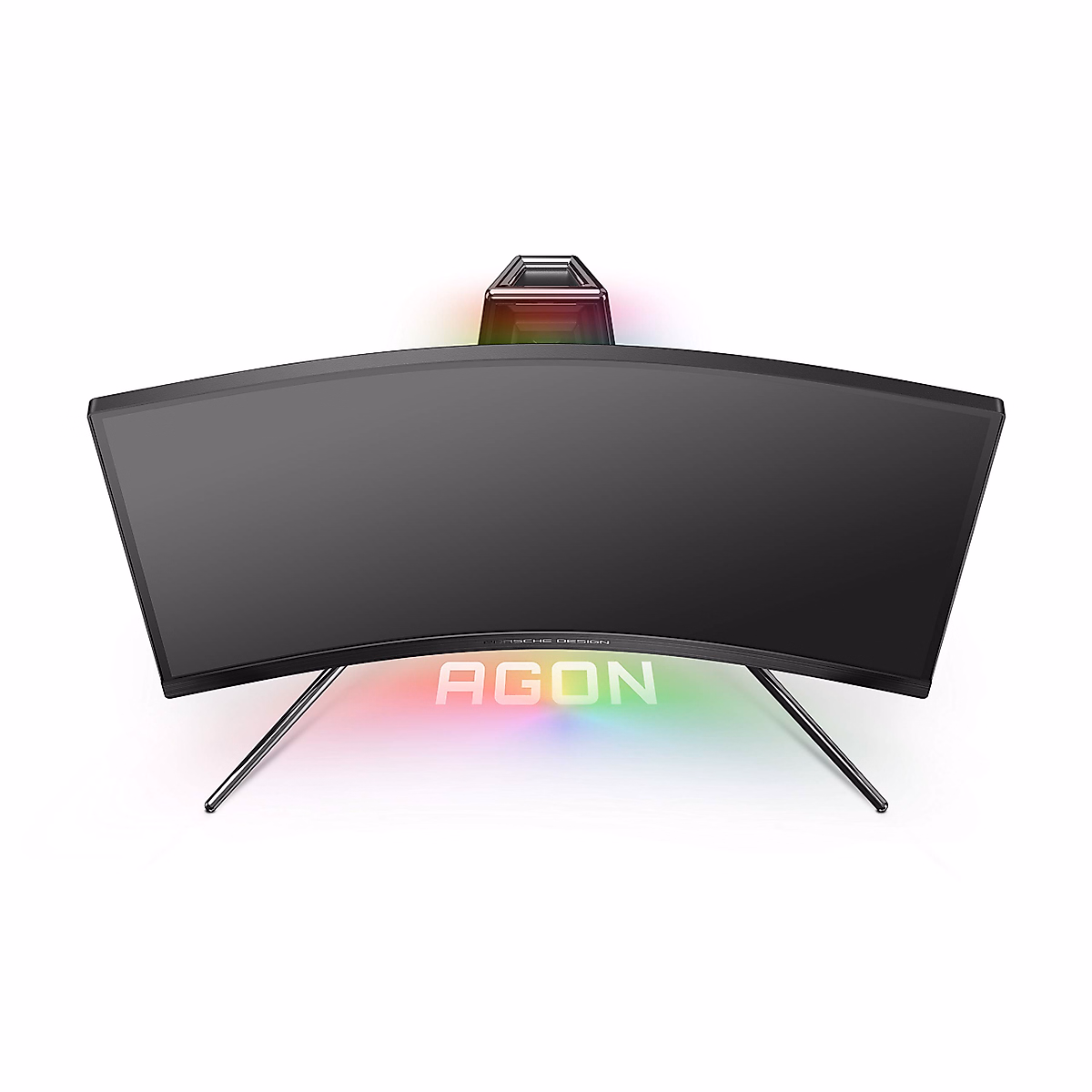 Porsche Design Agon PD27 27" Gaming Monitor, 1000R Curved QHD (2560x1440), 240Hz 0.5ms, DisplayHDR 400, Light FX, Quick Switch Keypad, Low Input Lag, Height-Adjust, Black (Renewed)