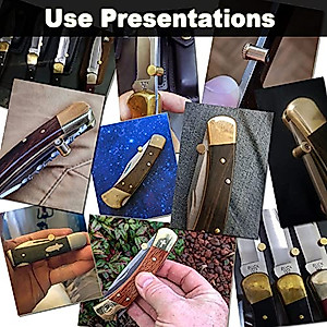 FLAMEDUKE Knife Thumb Studs for Buck 110 Thumb knife for Buck 112 2pcs With Hex for Buck Pocket Knife Edc Knife