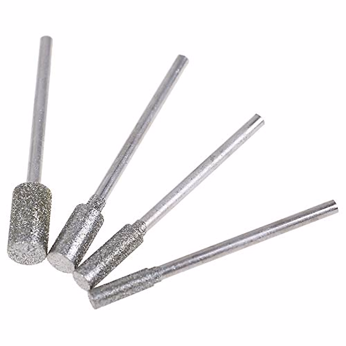 ABST50555 Abrasive 1Pc 2.3 Diamond Chainsaw Grinding Head Burr Metal Polishing Electric Grinding Drill for Chainsaw Sharpening Durable - (Size: 6mm)