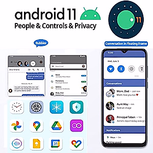 Blackview Unlocked Cell Phone, A55, 4G Dual SIM Unlocked Phones Android 11, 3GB+16GB ROM Storage 128GB Expandable Mobile Phones, 6.5" HD Display+, 4780mAh Battery, Support AT&T, Cricket, T-Mobile