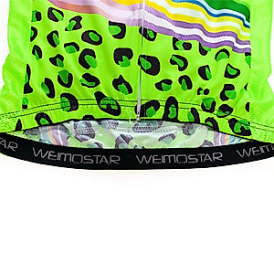 Cycling Jersey Women Bike Jersey Zipper Cycle Shirt Short Sleeve Road Bicycle Clothing Pro Team Racing MTB Top for Ladies Female Racing Mountain Clothes Breathable Green Size M