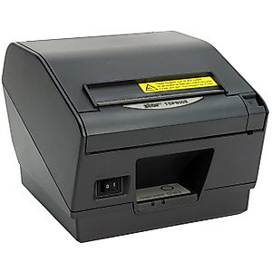 Star Micronics Ultra High Speed TSP847IIL Ethernet (LAN) Thermal Receipt Printer with Auto-Cutter/Tear Bar - Gray