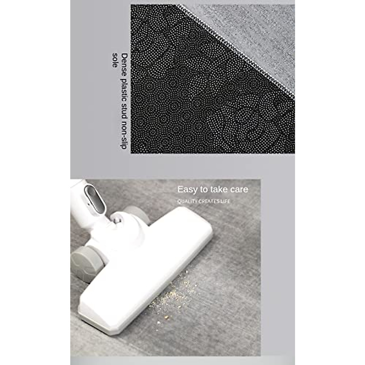 Fluffy Rug 8x10 Feet / 240x300 cm Faux Wool Indoor Accent Rug Non-Slip Low-Pile Carpet for Entrance Living RoomBedroom Dining Table Black White red Gold Guitar Pattern