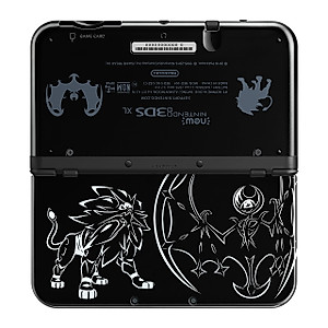 New Nintendo 3DS XL Solgaleo Lunala Console Black Edition