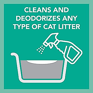 BoxiePro Scoop & Spray Litter Extender – Gently Scented- 24 oz- Probiotic Formula- Cleans and Extends The Life of Your Litter -Best Litter Box Odor Eliminator & Deodorizer