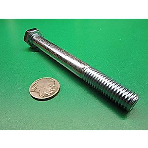 Class 10.9 Zinc Steel Hex Bolts PT M12 x 1.75 mm x 110 mm Long 5 pcs
