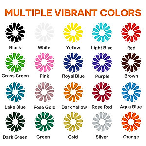 HTVRONT HTV Heat Transfer Vinyl Bundle - 20 Pack 12'' x 3FT Heat Transfer Vinyl Rolls, Easy Cutting Iron on Vinyl for Cricut, HTV Vinyl Bundle with 20 Assorted Colors