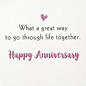 Hallmark Paper Wonder Displayable Pop Up Anniversary Card (Still Glowing)