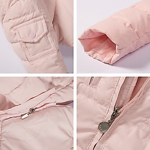 ZOEREA Infant Newborn Baby Hoodie Down Jacket Jumpsuit Pram Snuggly Snow Suit