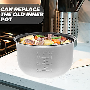 SHERCHPRY Rice Aroma Rice Cooker 3 L Household Rice Cooker Inner Pot, Aluminum alloy Inner Pot, Non- Stick Rice Electric Cooker Pot Accessories Rice Rice Cooker Small