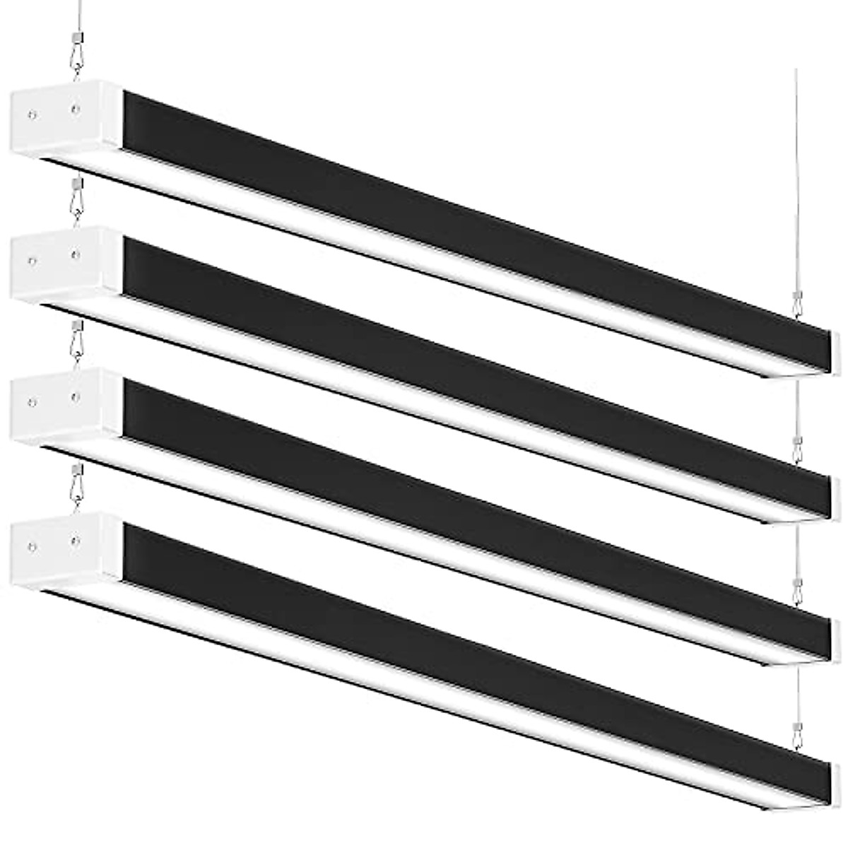 FAITHSAIL 4FT LED Linear Light 5000K 6000LM Suspension Office Lighting ...