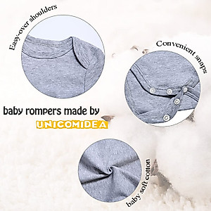 UNICOMIDEA Unisex Baby Clothes I Am Proof Daddy Doesn't Play Video Games All The TIME Infant Bodysuit Classic Baby Girls Rompers Member Baby Boy Bodysuit