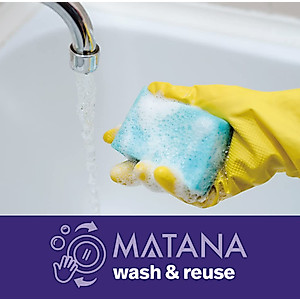 MATANA 40 Fancy White Plastic Plates for Party with Silver Rim - Heavy Duty Square Dinner Plates 9.5" Inch x 20, Salad & Dessert Plates 6.5" Inch x 20 for Wedding Reception, Birthday Parties & Events