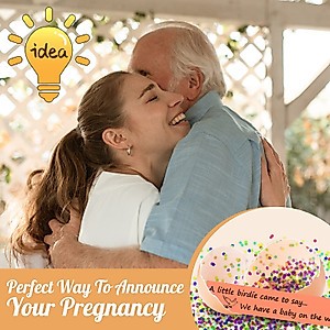 1DFAUL Egg Pregnancy Announcement, Pregnancy Reveal, Funny Baby Announcement Ideas, Surprise Eggs Perfect for grandparents Future Dad, or Friends