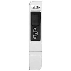 YUESFZ Precise Water Quality Tester, 3 in 1 Professional TDS Meter Portable LCD Digital TDS Conductivity Temperature Meter Water Quality Monitor Tester Practical Water Quality Detector