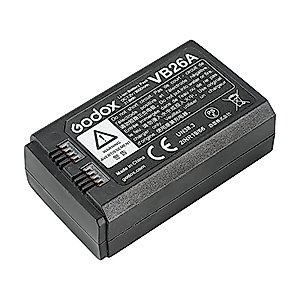 GODOX V1 Battery VB26 VB26A VB26B Lithium Battery Pack V1-S V1-C V1-N V1-F Round Head Flash and V860III Series Flash V850III AD100Pro Flash Speedlight