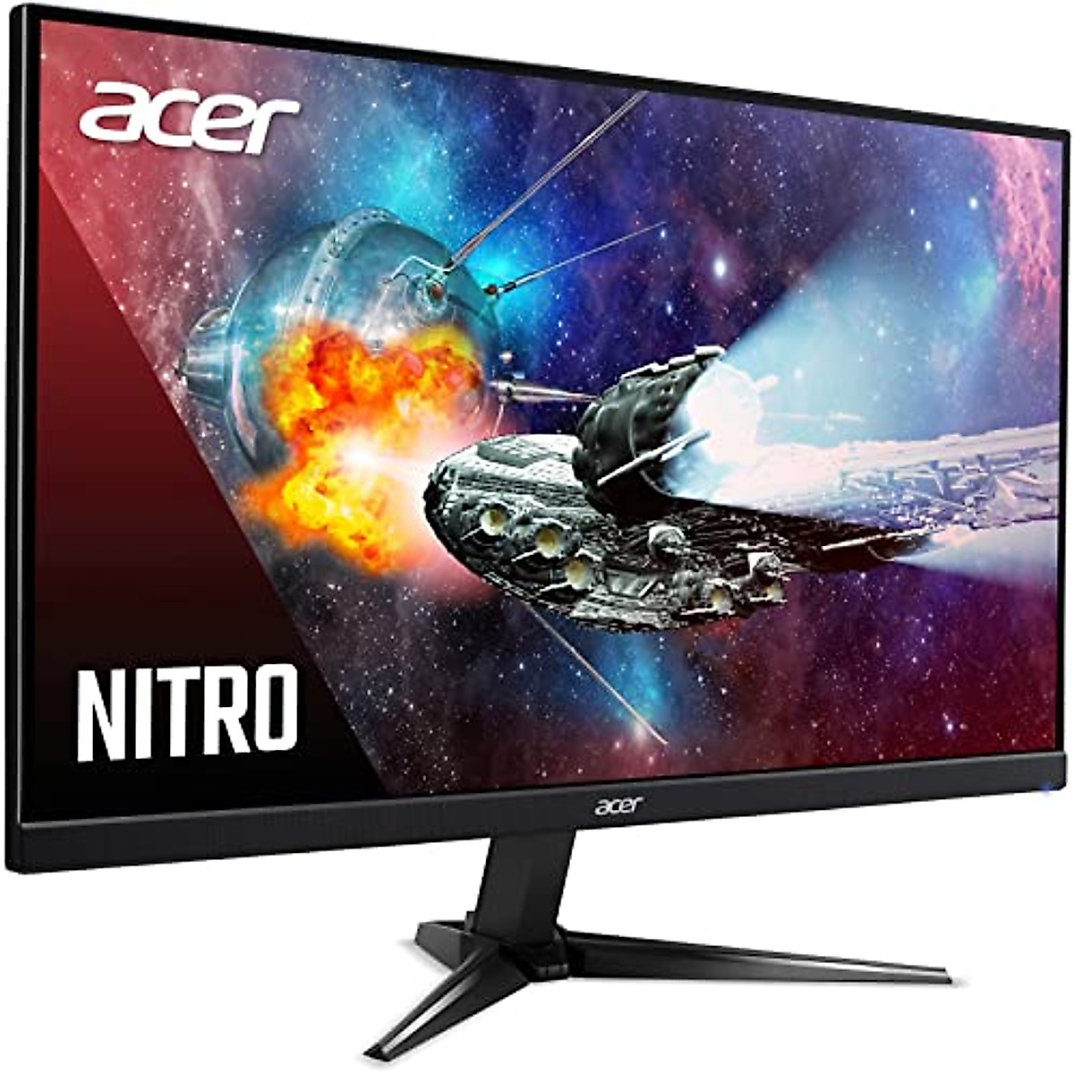 Acer Nitro QG241Y Pbmiipx 23.8" Full HD (1920 x 1080) VA Gaming Monitor with AMD FreeSync Premium Technology, Up to 165Hz, 1ms (VRB), HDR10, (1 Display Port 1.2, 1 x HDMI 2.0 & 1.4)