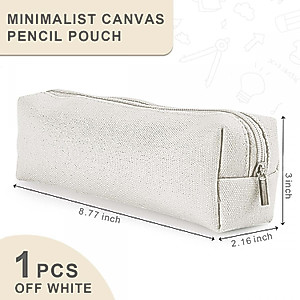 SenseYo Pencil Case Pouch for Stationery Organizer (Beige)