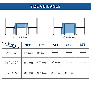 Waysle Square Tablecloth, 52 x 52 Inch, Red Table Cloth for Square or Round Tables in Washable Polyester, Great for Wedding, Restaurant, Party, Banquet Decoration