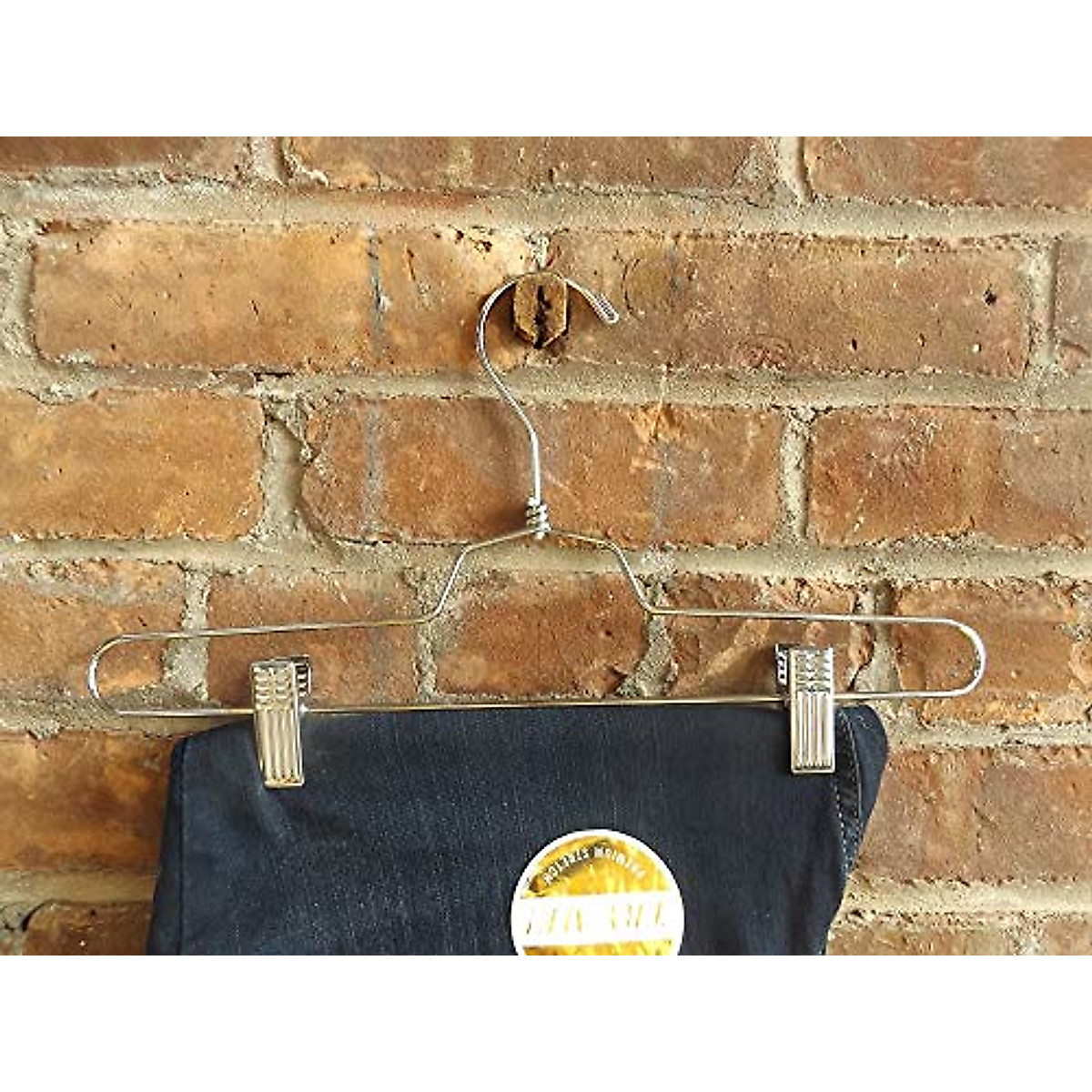 NAHANCO SLD-Pant Metal Pant Hangers, 14", Chrome (Pack of 100)