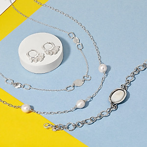 Silpada 'Infinite Wisdom' Sterling Silver Freshwater Cultured Pearl Necklace, 20" + 2"