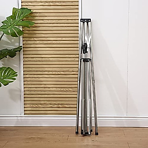 PIKPUK Folding Clothes Drying Rack with Telescopic Arms, 70 Inch Adjustable Laundry Drying Racks for Indoor and Outdoor, Heavy Duty Stainless Steel Garment Rack, Portable and Space Saving.