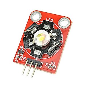 3W High Power Keyes LED Module with PCB Chassis for Arduino STM32 AVR