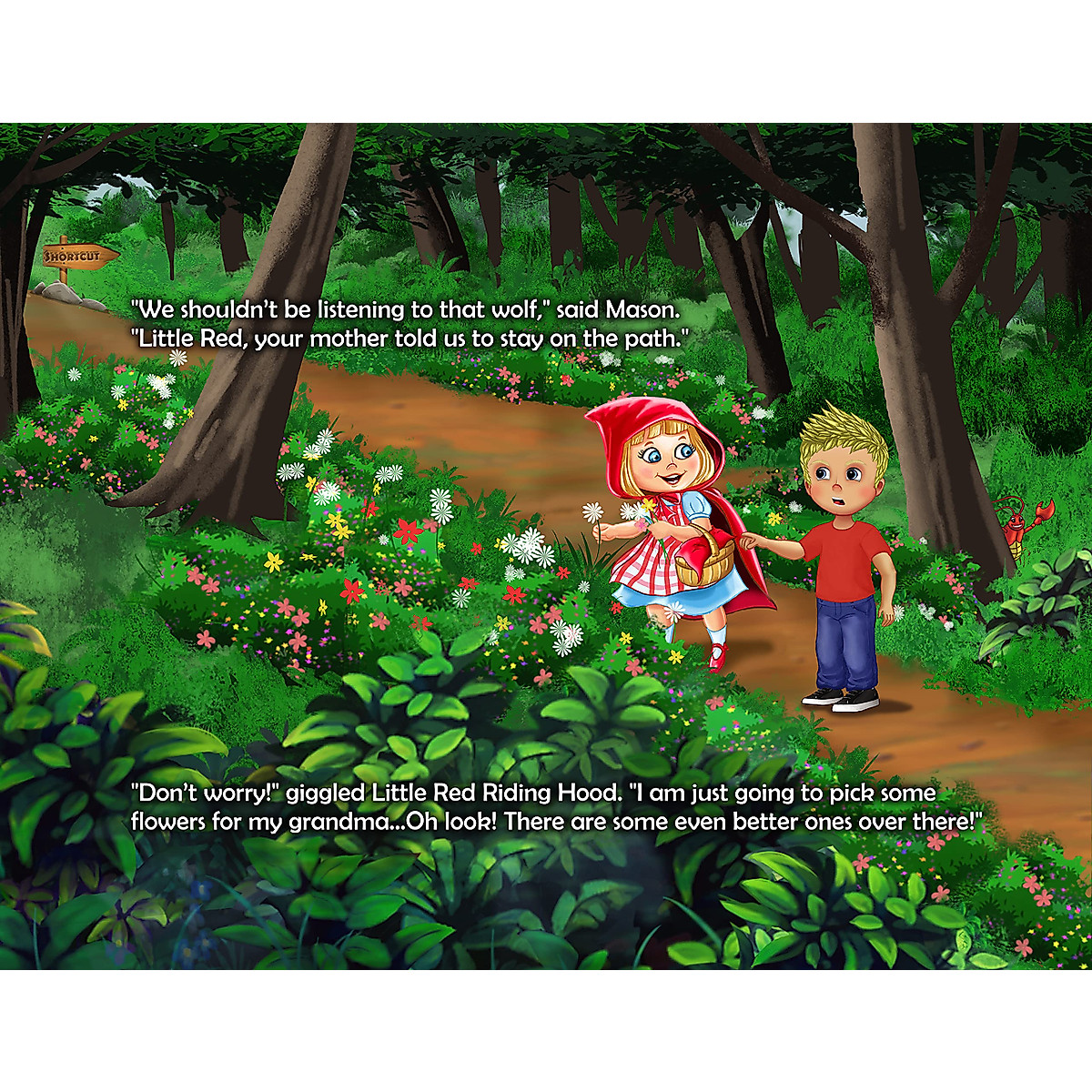 Little Red Riding Hood Book - Personalized Books with Your Child's Name - My Own Tale