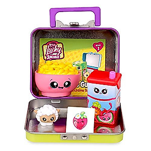 Basic Fun 10510BF2 Surprise-10 Styles Wave 2 Little Lucky Lunch Box Girls Collectible Lunchbox, Multicolour