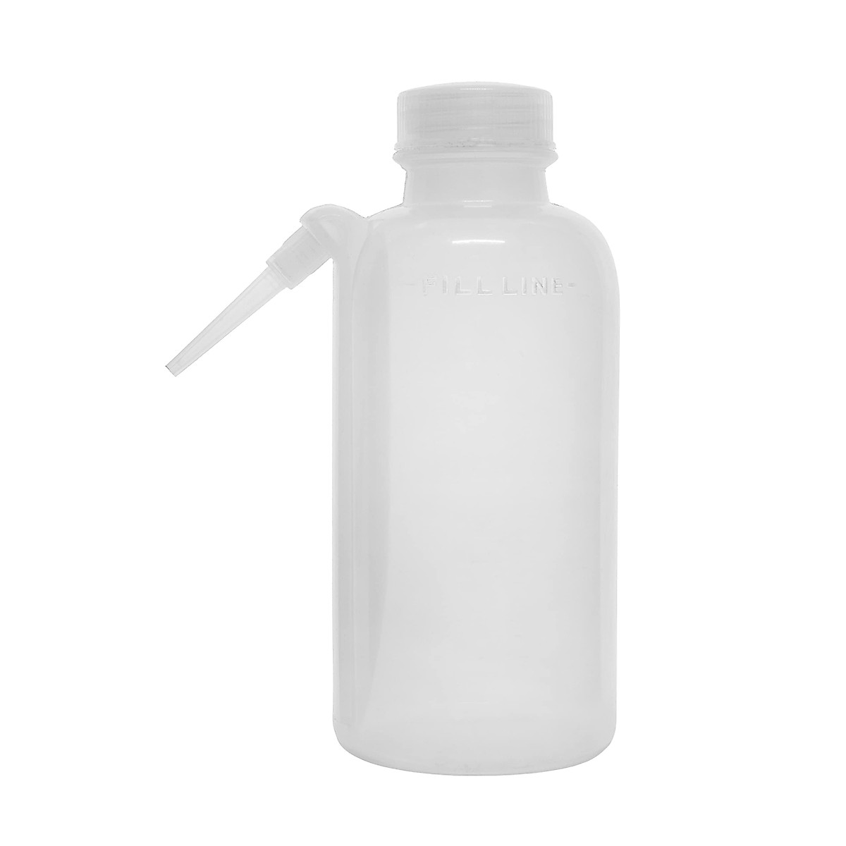 EISCO Wash Bottle, 500ml - Polyethylene - Translucent, Unbreakable - Screw Cap with Down Spout for Dispensing Liquid Labs