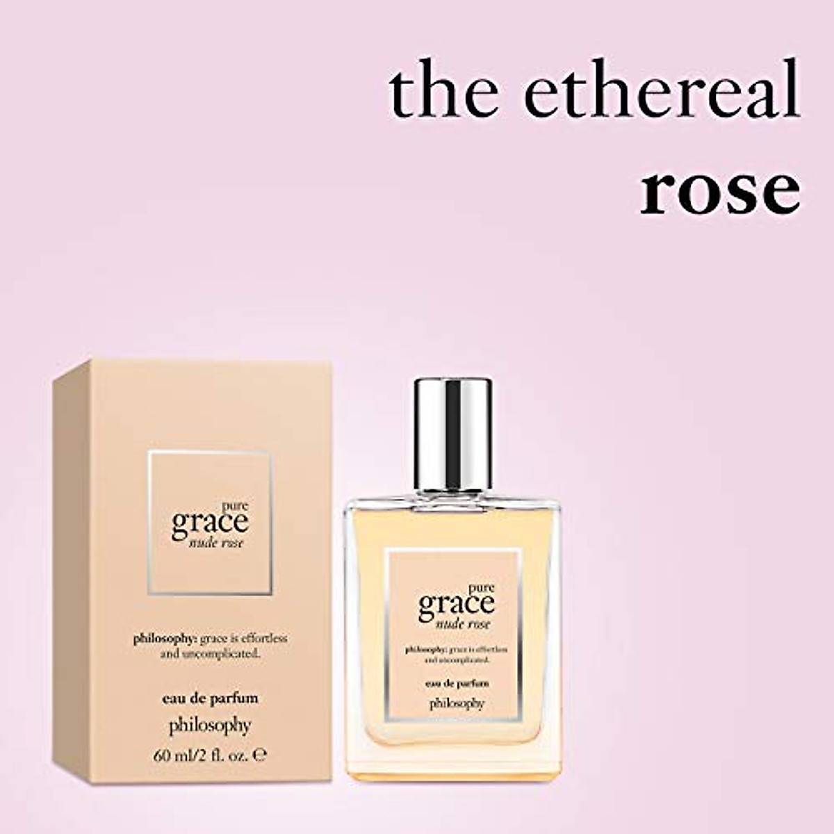 philosophy pure grace nude rose eau de parfum, 2 Fl. Oz.