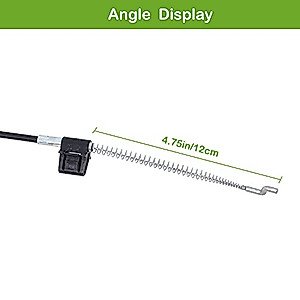 Podoy Recliner Cable Replacement for Sofa Chair Universal 44.5" with Release Pull Handle Adjust Cable D-Ring