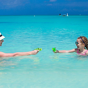 KUARLUBI Shoot Ball Toys -Dinosaur Pig Toys Foam Ball Popper Guns, Toy Guns for Kids 4pk with 16 Foam Ball for Boys Girls Birthday Gifts