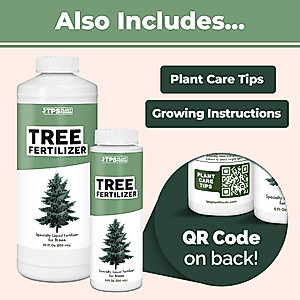 Tree Fertilizer for All Trees and Shrubs, Liquid Plant Food 32 oz (1 Quart)