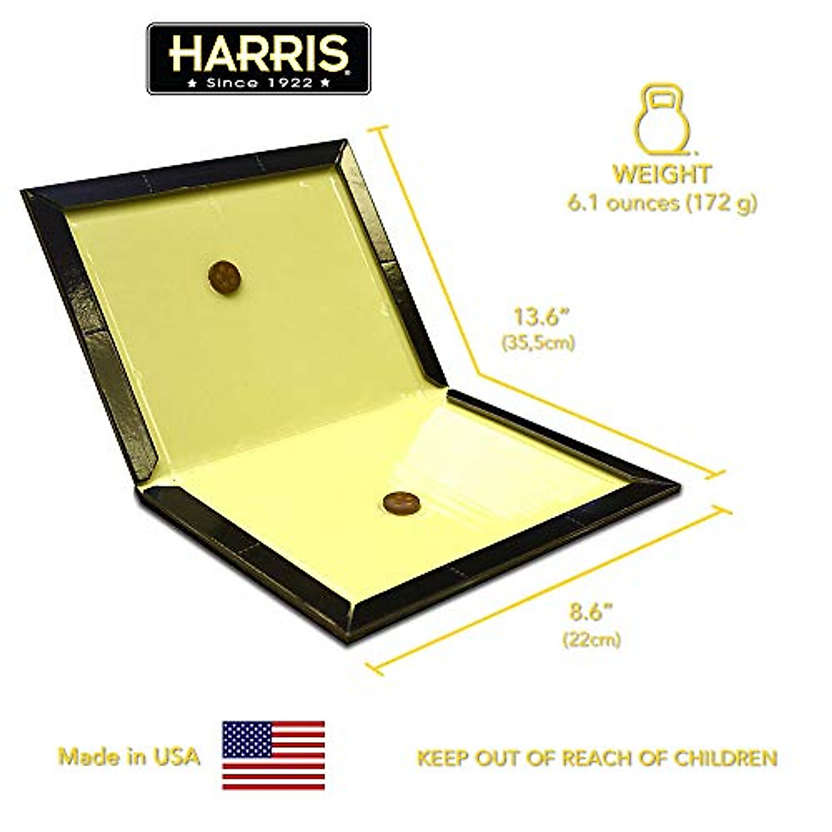Harris Toughest Rat Glue Trap (2/Pack)