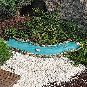 Curved River for Miniature Garden, Fairy Garden