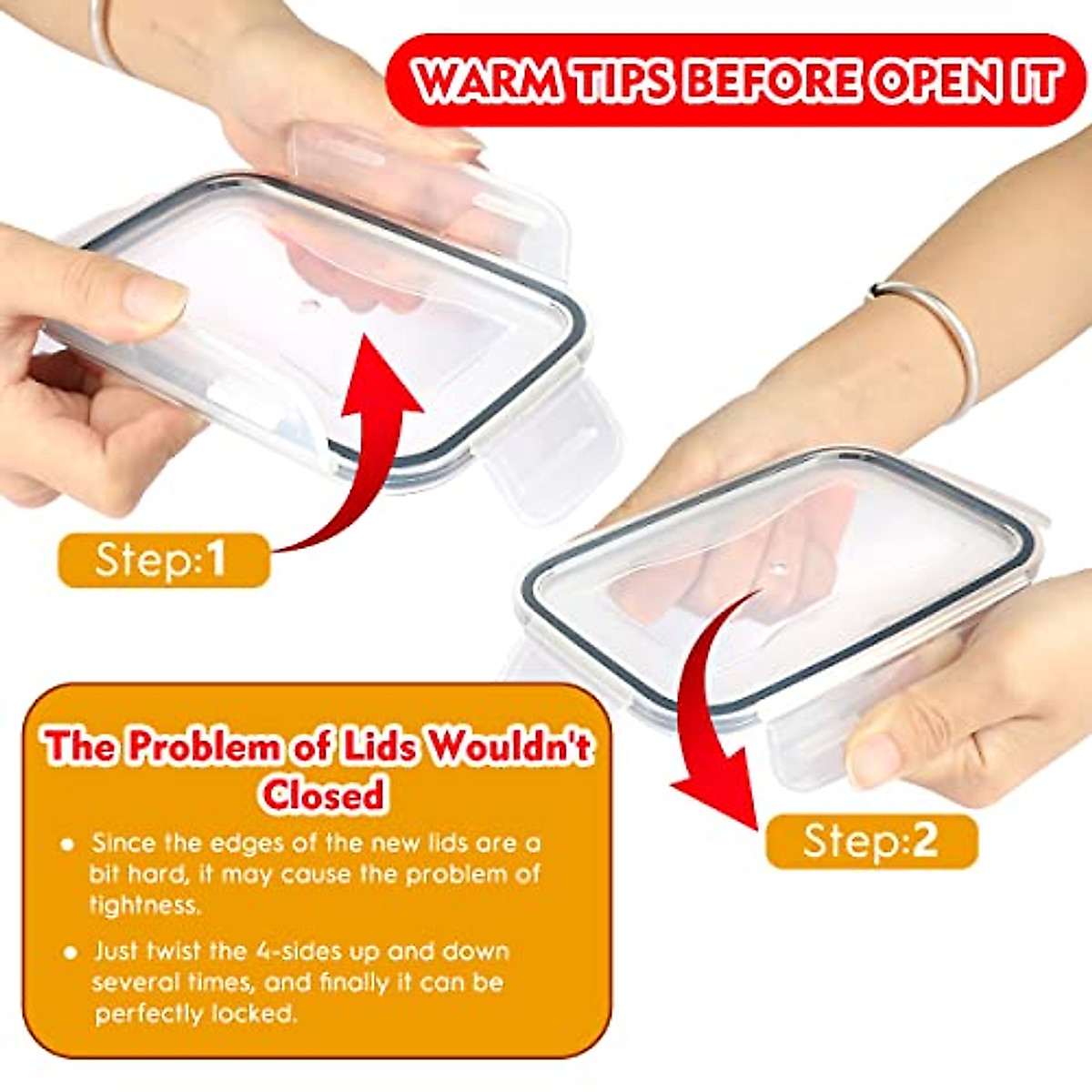 28 Pack Airtight Food Storage Container Set, Pantry kitchen organization and Storage, BPA Free Clear Plastic Storage Container with Lids, Kitchen Decor with Labels, Marker & Spoon Set