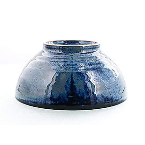 38.9 oz Ramen, Sanuki Donburi Bowl - Navy Blue, Youhen-kon