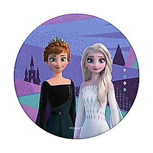 Disney Frozen 2 Queen Anna and Snow Queen Elsa Arendelle PopSockets PopGrip: Swappable Grip for Phones & Tablets