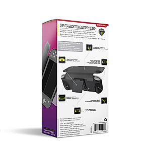 Surge Nintendo Switch Lite Flip Cover Case - Grey - Nintendo Switch