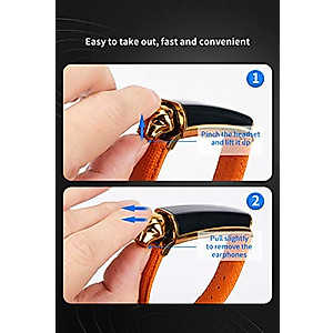 Smart Watch with True Wireless Earbuds 2 in 1, Business Style Smart Bracelet Fitness Tracker, Heart Rate Monitor, Sleep Monitor, Calorie Step Counter for Sport