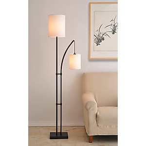 Kenroy Home 34266BRZ Lanterna Mother and Son Floor Lamps, Medium, Bronze
