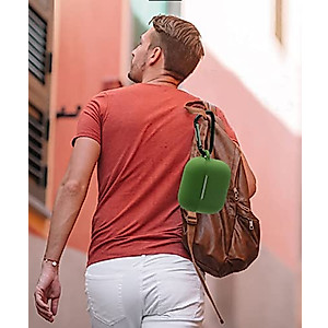 CrCrYBL Airpods 3 Case 2021 Newest, Thicken Protective Silicone Case with Keychain Compatible with Airpods 3 Charging Case, [Visible Front LED], Anti-Fingerprint,Dustproof,Easy Outdoor (Milk Tea)