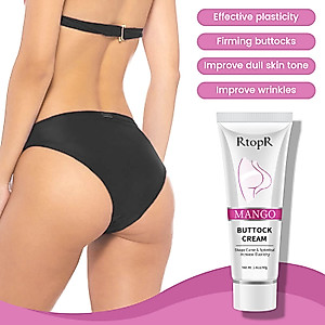 Ownest 2 Pcs Sexy Hip Buttock Enlargement Cream, Effective Shaping Eliminate Printing Firming Buttock, Hip Lift Up Butt Skin Enlargement Massage Sexy Hip Cream