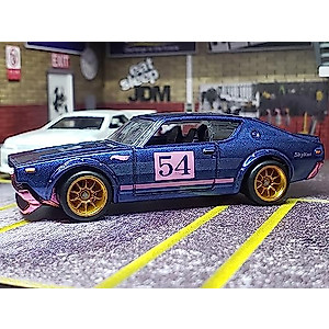 4DOBBY Mixed/Random Real Riders Wheels Rims Tires Set for 10 Cars 1/64 Scale